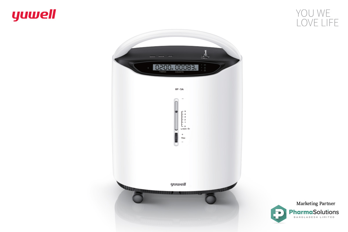 Yuwell 5L Portable Oxygen Concentrator 8F-5A - Top pharmaceutical ...